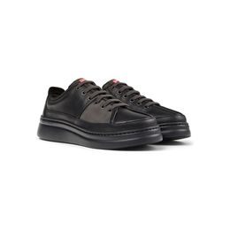 Camper Leder-Sneakers in Schwarz/ Braun - 50% | Gr&ouml;&szlig;e 40 | Damen-sneakers