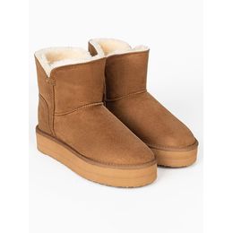 ISLAND BOOT Winterboots "Chloe" in Hellbraun - 78% | Gr&ouml;&szlig;e 41 | Damen-stiefel