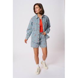 Kaffe Jeansjacke in Hellblau - 61% | Gr&ouml;&szlig;e 46 | Damenjacken