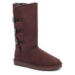 ISLAND BOOT Winterstiefel "Flora" in Dunkelbraun - 85% | Gr&ouml;&szlig;e 36 | Damen-stiefel