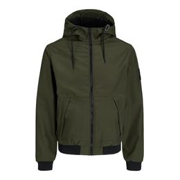 Jack & Jones Jack & Jones &Uuml;bergangsjacke "Classic" in Khaki - 35% | Gr&ouml;&szlig;e S | Herren-plussize