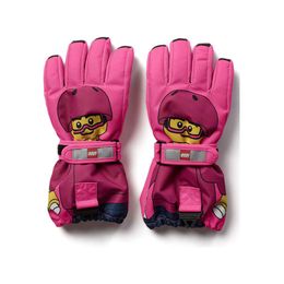 Lego Ski-/ Snowboardf&auml;ustlinge "Agan" in Pink - 47% | Gr&ouml;&szlig;e 146/152 | Kinderhandschuhe