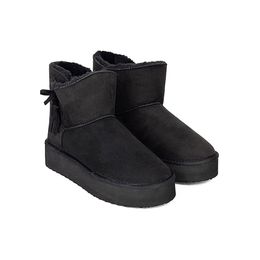 ISLAND BOOT Winterboots "Cullen" in Schwarz - 82% | Gr&ouml;&szlig;e 36 | Damen-stiefel
