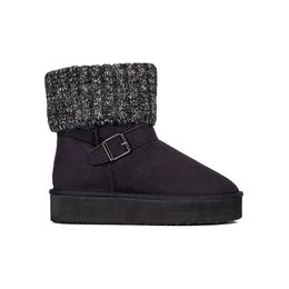 ISLAND BOOT Winterboots "Kourtney" in Schwarz - 80% | Gr&ouml;&szlig;e 37 | Damen-stiefel