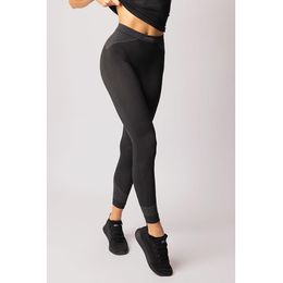 Spaio Trainingsleggings "Breeze" in Anthrazit/ Schwarz - 56% | Gr&ouml;&szlig;e S | Damen-sporthosen