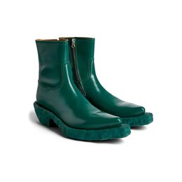 Camper Leder-Boots in Gr&uuml;n - 67% | Gr&ouml;&szlig;e 38 | Damen-stiefel