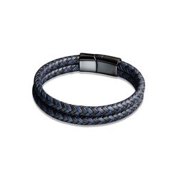 Uomo Armband in Schwarz/ Blau - 75% | Herren-schmuck
