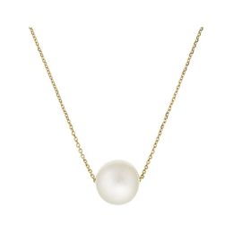 OR &Eacute;CLAT Gold-Halskette "Single pearl" mit Perle - (L)43 cm - 78% | Schmuck