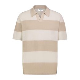 Eight2Nine Poloshirt in Beige - 48% | Gr&ouml;&szlig;e M | Herren-plussize