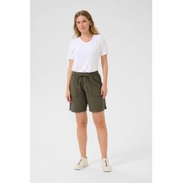 Kaffe Shorts "Naya" in Khaki - 54% | Gr&ouml;&szlig;e 40 | Shorts