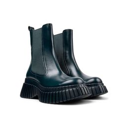 Camper Leder-Chelsea-Boots in Gr&uuml;n - 59% | Gr&ouml;&szlig;e 36 | Stiefeletten