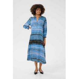 Culture Kleid in Blau/ Schwarz - 61% | Gr&ouml;&szlig;e XL | Damen-kleider