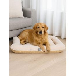 Paws&Whiskers Tierbett ''Sally'' in Beige - 72% | Gr&ouml;&szlig;e 95x115x12 cm |
