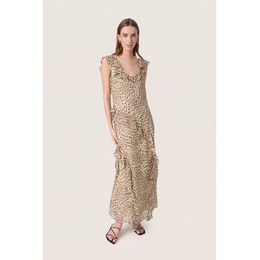 Soaked in Luxury Kleid in Beige/ Camel - 63% | Gr&ouml;&szlig;e L | Damen-kleider