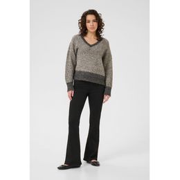 Kaffe Pullover in Anthrazit - 61% | Gr&ouml;&szlig;e L | Damen-pullover-cardigans