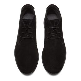 Camper Leder-Schn&uuml;rschuhe "Afelpado" in Schwarz - 49% | Gr&ouml;&szlig;e 44 | Herren-schnuerschuhe