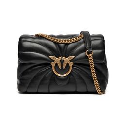 Pinko Leder-Umh&auml;ngetasche in Schwarz - (B)28 x (H)19 x (T)10 cm - 18% | Damen-taschen