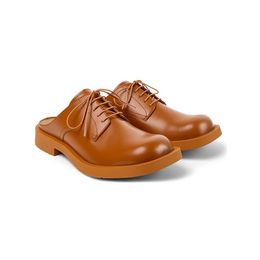 Camper Leder-Clogs in Hellbraun - 61% | Gr&ouml;&szlig;e 42 | Herren-hausschuhe