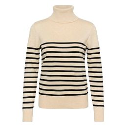 Saint Tropez Rollkragenpullover in Beige - 62% | Gr&ouml;&szlig;e XL | Damen-pullover-cardigans