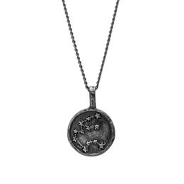 Haze&Glory Haze&glory Necklace 'Wassermann' male Grey size 60