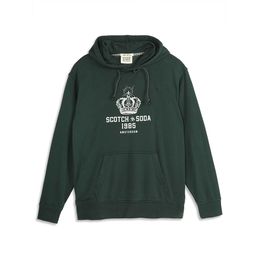 Scotch & Soda Scotch & Soda Hoodie in Dunkelgr&uuml;n - 62% | Gr&ouml;&szlig;e L | Herren-sweatshirts-jacken