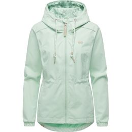 Ragwear Performance Jacket 'Dankka' female Green size XS