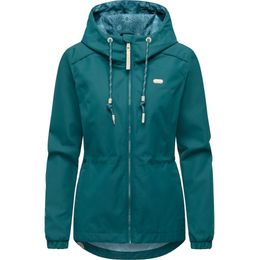 Ragwear Performance Jacket 'Dankka' female Green size XS