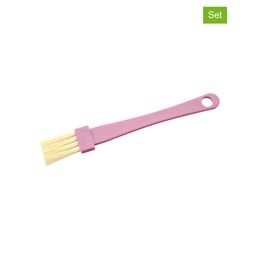 Zenker 2er-Set: Backpinseln ''Candy'' in Rosa - (L)19 x (B)2,5 cm - 12% | Kuechenhelfer