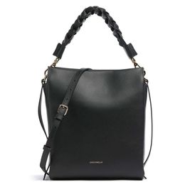 Coccinelle Leder-Umh&auml;ngetasche in Schwarz - (L)23 x (B)27 x (H)10 cm - 25% | Damen-taschen