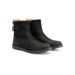 TRAVELIN' Leder-Boots "Launay" in Schwarz - 77% | Gr&ouml;&szlig;e 39 | Damen-stiefel