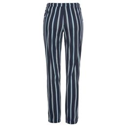 Vivance Pyjama-Hose in Dunkelblau/ Hellblau - 62% | Gr&ouml;&szlig;e 40/42 | Damen-loungewear