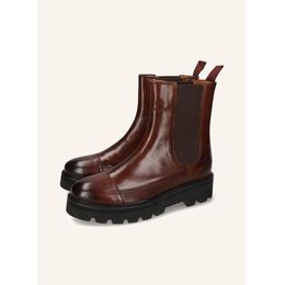 Melvin & Hamilton MELVIN & HAMILTON Leder-Chelsea-Boots "Sybill 8" in Braun - 66% | Gr&ouml;&szlig;e 37 | Stiefeletten