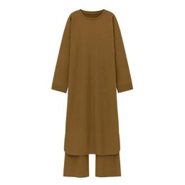 Elara Loungewear female Brown size Onesize