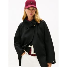 Tommy Hilfiger Damen Kurzmantel &raquo;DF WOOL GB FUNNEL NK COAT&laquo; mit Wolle XS