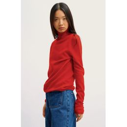 AUTHENTIC CASHMERE Kaschmir-Rollkragenpullover "Bise" in Rot - 68% | Gr&ouml;&szlig;e M | Damen-pullover-cardigans