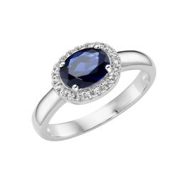Smart Jewel Ring female Blue size 54