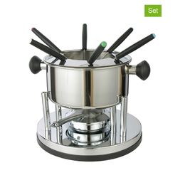 Chefware 10tlg. Edelstahl-Fondue-Set - 35% | Kuechengeraete
