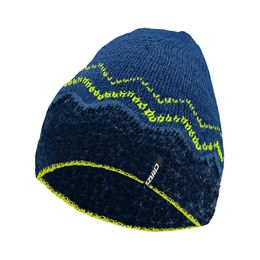 Crazy Beanie "Norge" in Blau/ Dunkelblau - 64% | Damen-muetzen-caps