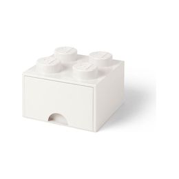 Lego Schubladenbox "Brick 4" in Wei&szlig; - (B)25 x (H)18 x (T)25 cm - 39% | Kisten-koerbe
