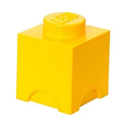 Lego Aufbewahrungsbox "Brick 1" in Gelb - (B)12,5 x (H)18 x (T)12,5 cm - 30% | Kisten-koerbe