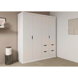 Rauch Kleiderschrank &raquo;Dreht&uuml;renschrank Schrank Garderobe W&auml;scheschrank Schlafzimmer MARLENE&laquo; 3 verschiedene Ausstattungen BASIC/CLASSIC/PREMIUM (inkl.