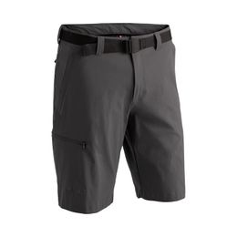 Maier Sports Damen Funktionsshorts &raquo;Huang&laquo; Herren Shorts, kurze Outdoor-Hose, Bermudas mit 4 Taschen, Regular Fit grau 70, N-Gr