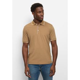 OLYMP Herren OLYMP Poloshirt &raquo;OLYMP Casual Wirk&laquo; braun S
