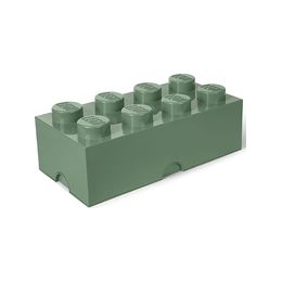 Lego Aufbewahrungsbox "Brick 8" in Graugr&uuml;n - (B)50 x (H)18 x (T)25 cm - 45% | Kisten-koerbe