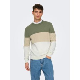 Only & Sons Only & Sons Herren ONLY & SONS Rundhalspullover &raquo;ONSREX LIFE REG 12 CREW KNIT&laquo; XL