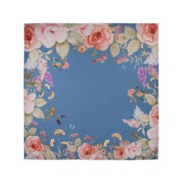 Clayre & Eef Clayre & Eef Tischdecke in Blau/ Rosa - (L)100 x (B)100 cm - 25% |