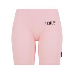 PEQUS Damen PEQUS Radlerhose &raquo;PEQUS PEQUS Logo Biker Shorts rosa&laquo; XS, US-Gr&ouml;&szlig;en