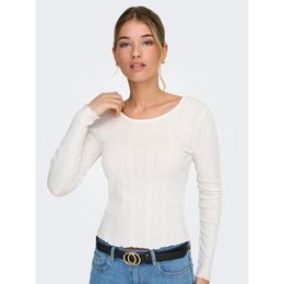 Only Damen Only Langarmshirt &raquo;ONLTENNA O-NECK L/S TOP JRS NOOS&laquo; XS