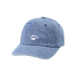 Levi's Levi's Damen Baseball Cap &raquo;LAZY GIRL LOGO CAP&laquo; mit Markenlogo Stickerei blau