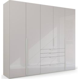 Rauch Dreht&uuml;renschrank &raquo;Kleiderschrank Schrank Garderobe W&auml;scheschrank PURISMA Glasfront&laquo; in den Breiten 151/201/251/301 cm, inkl. SOFT-CLOSE-FUNKTION